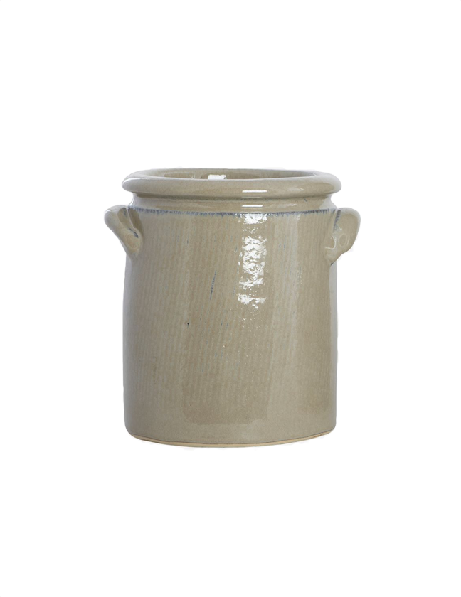 Sofia Beige Planter - Small – Madelynn Ave
