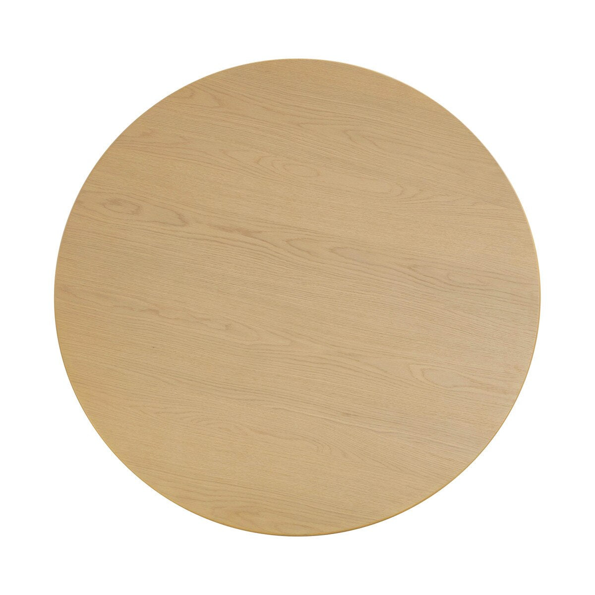Natural Oak Wood Round Dining Table – Madelynn Ave