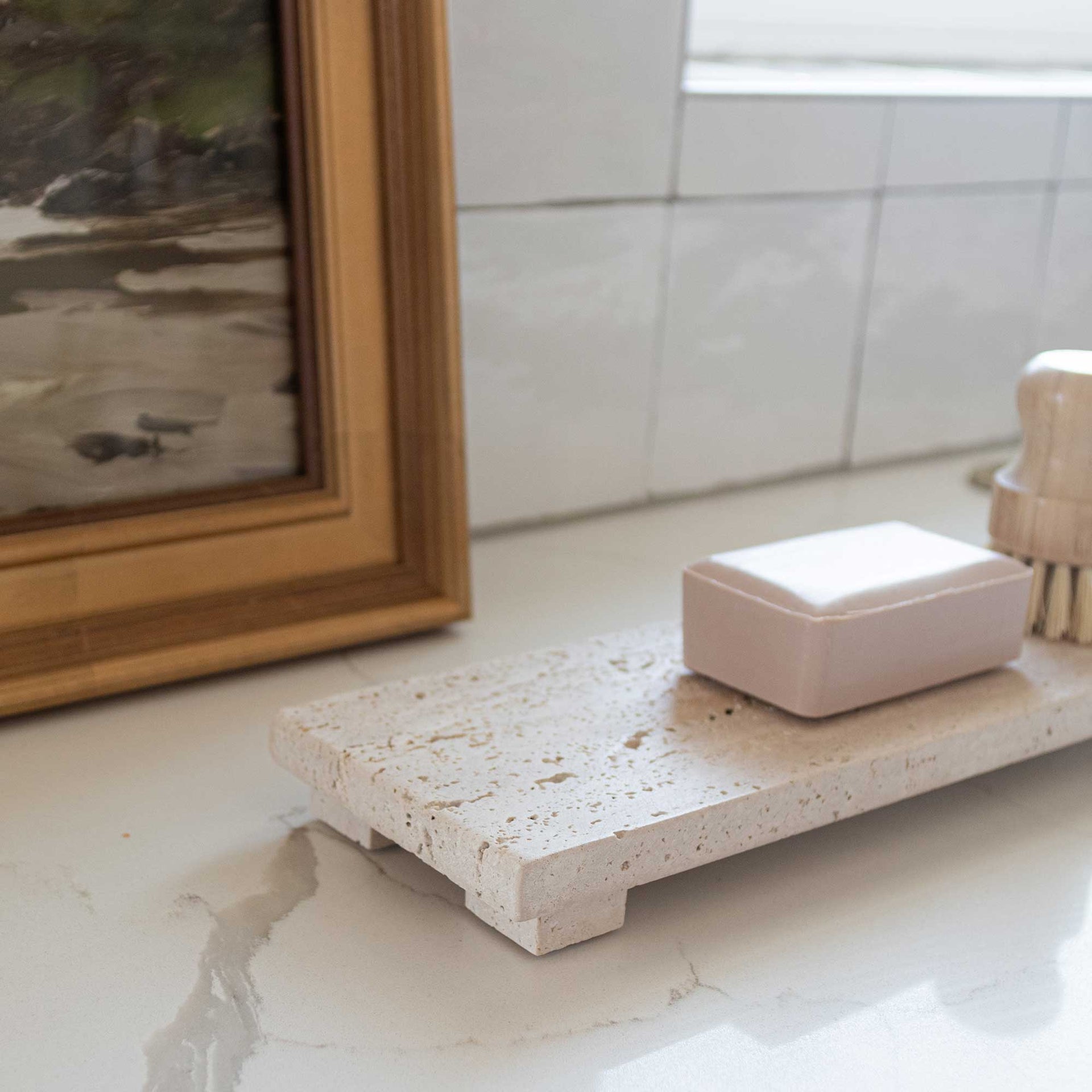 Josephine Travertine Riser – Madelynn Ave