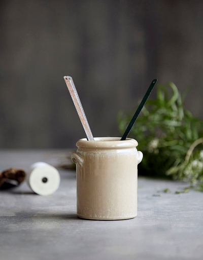 Sofia Beige Planter - Small – Madelynn Ave